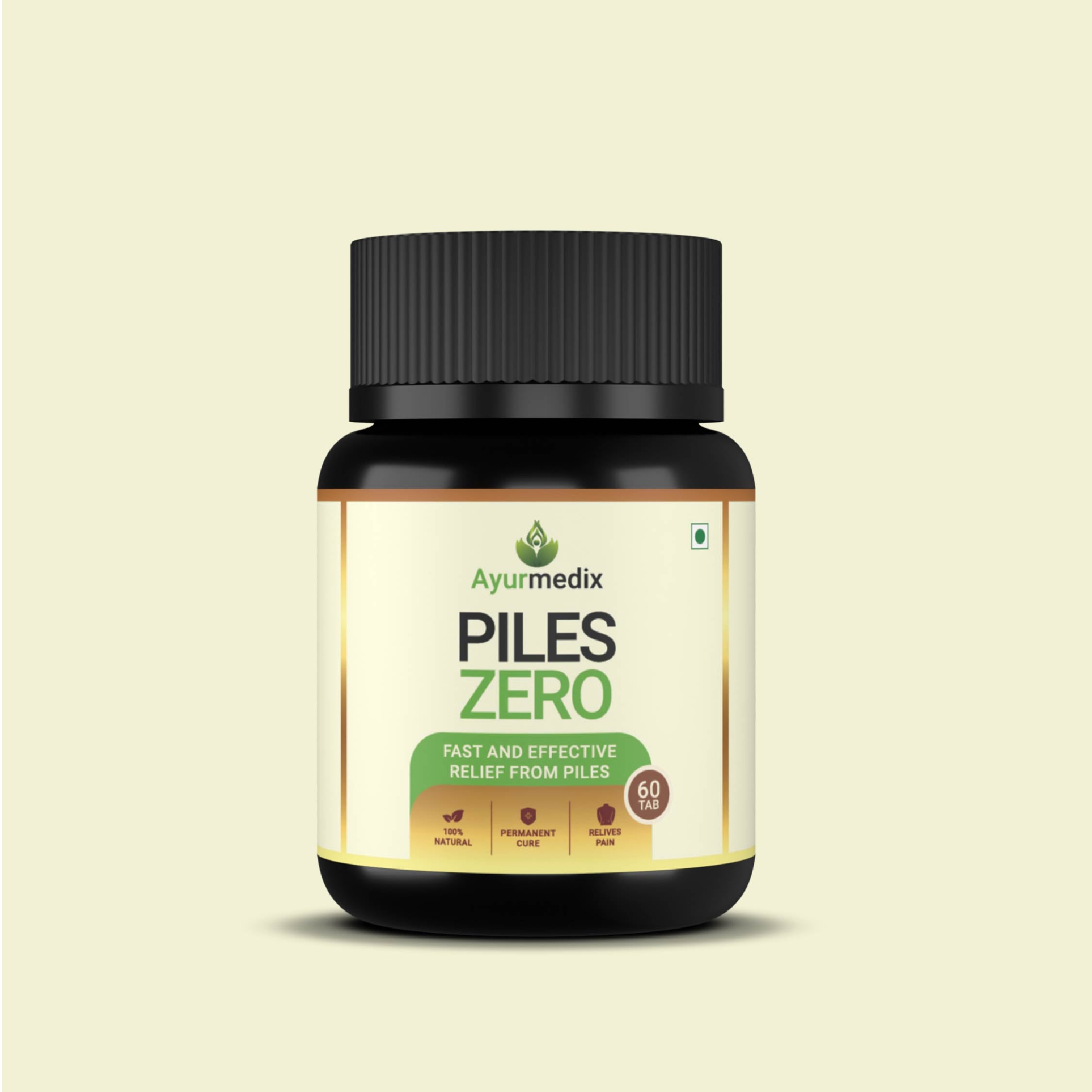 PILES ZERO : Natural Remedy For Piles & Constipation – ayurmedixindia